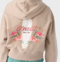 O'Neil - Girl's Darcie Girls Zip Fleece Jacket - Simply Taupe – Jack + Emmy