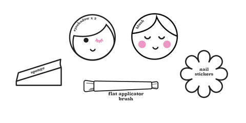 No Nasties - Nisha Pink Natural Kid's Play Makeup - Goody Pack – Jack ...